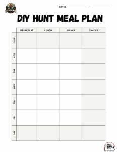 Essential DIY Hunting Checklist For Beginners - DIY Outdoorsman