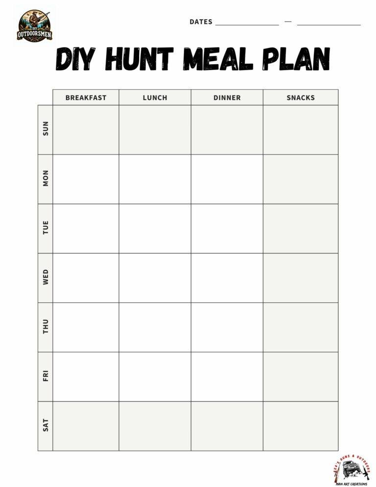 Essential DIY Hunting Checklist For Beginners - DIY Outdoorsman